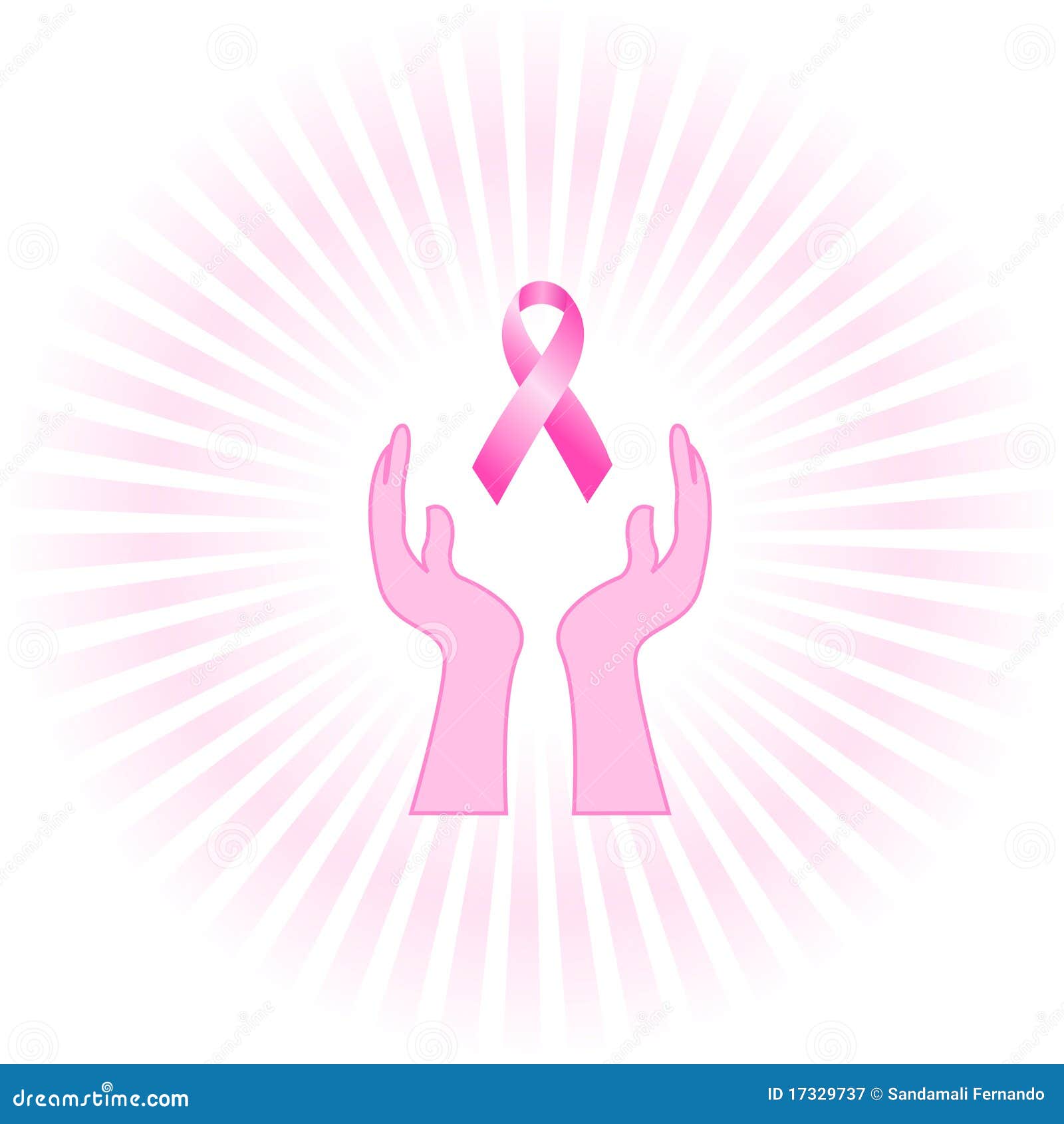 Pink ribbon concept stock vector. Illustration of abstract - 17329737