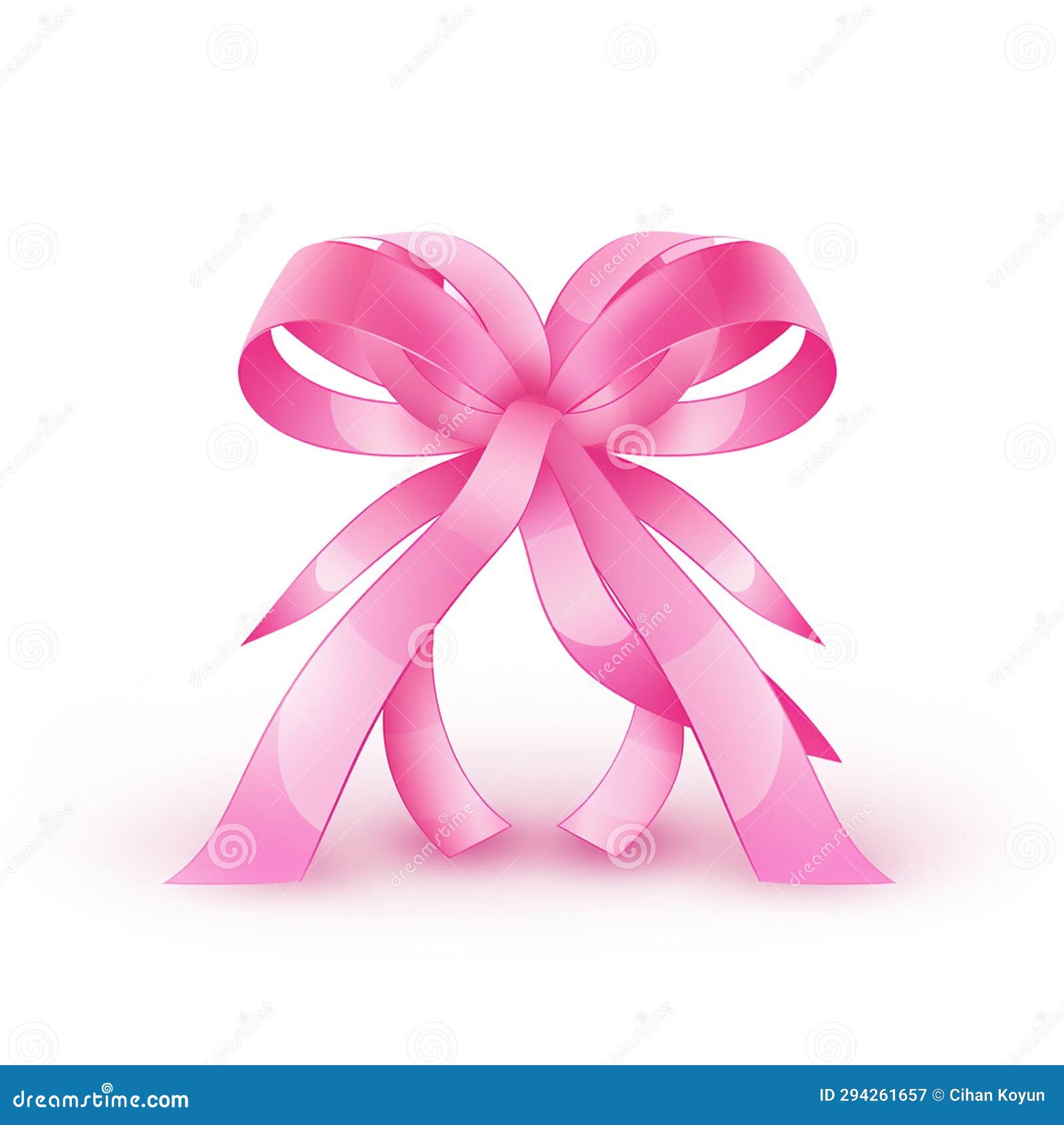 Pink Ribbon for Elegant and Sophisticated Design Stock Illustration ...