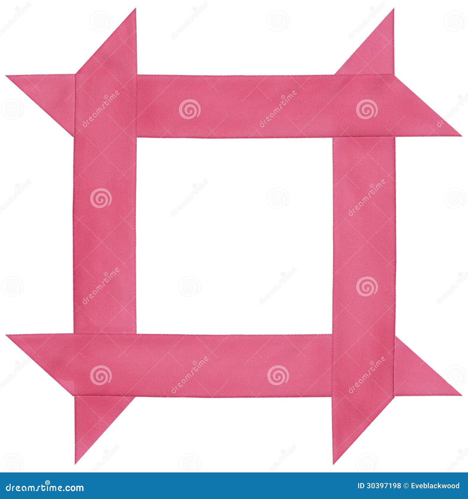 Pink ribbon frame stock photo. Image of bright, squared - 30397198