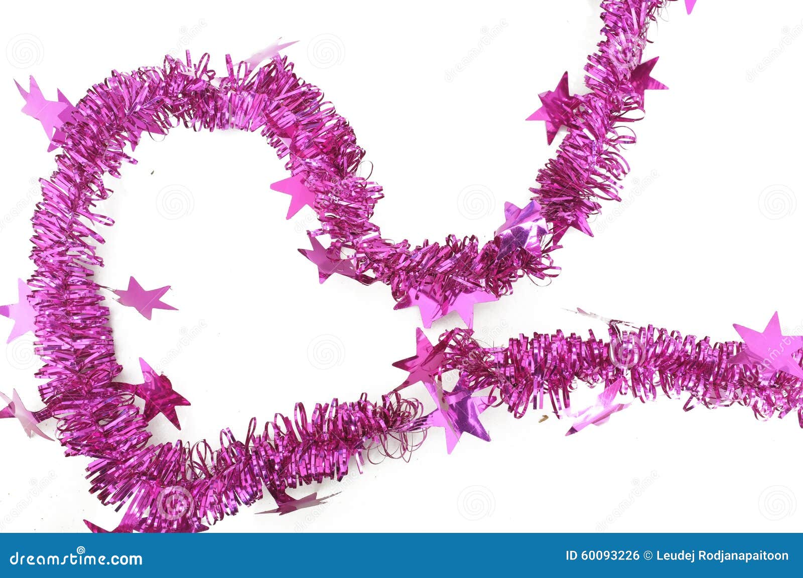 Pink ribbon garland stock photo. Image of leaf, abstract - 60093226