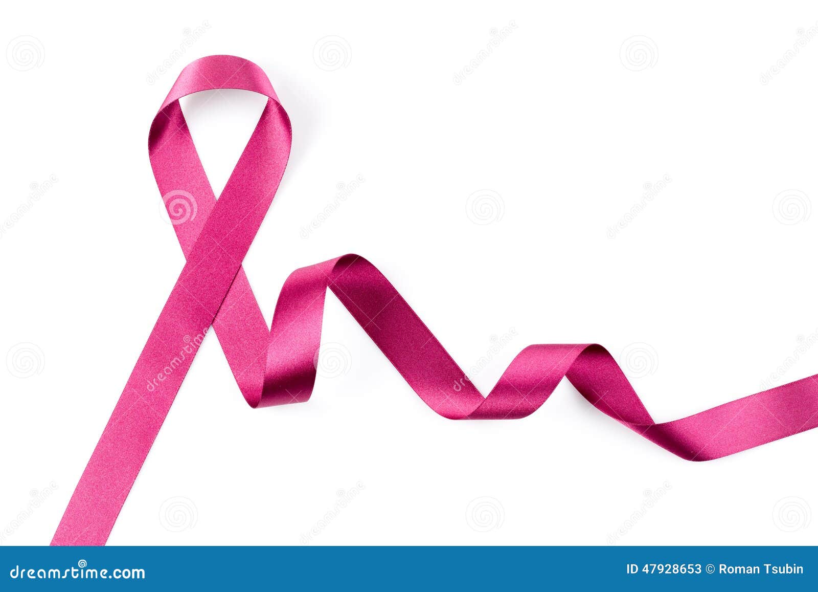 Pink Ribbon Stock Photo - Image: 47928653