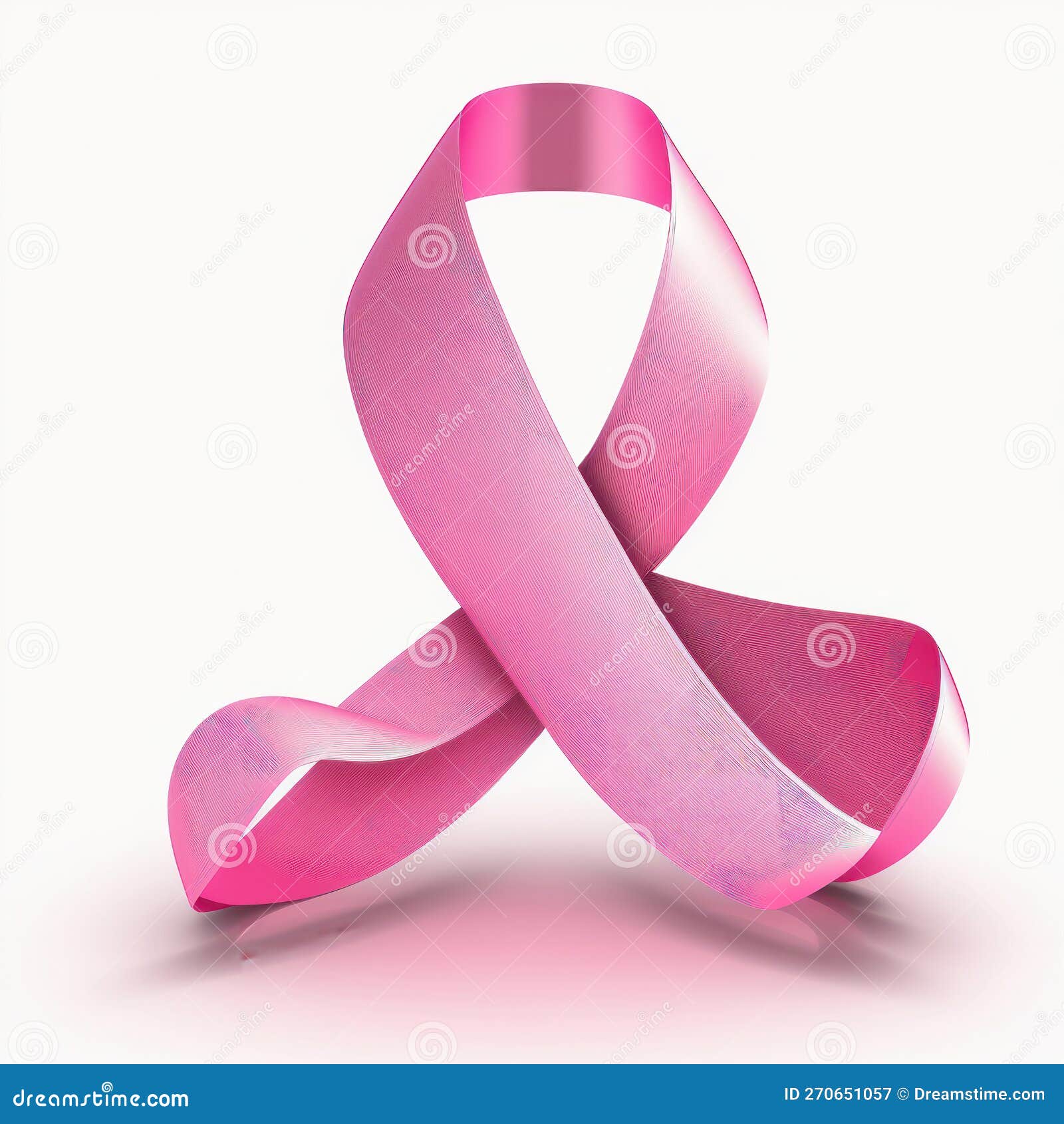 Pink Ribbon A Symbol Of Breast Cancer Awareness Pink October Month