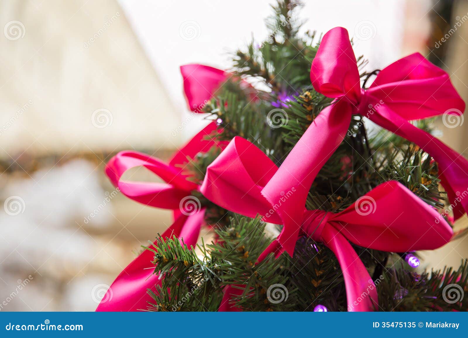 Pink ribbons stock image. Image of artificial, glitter - 35475135