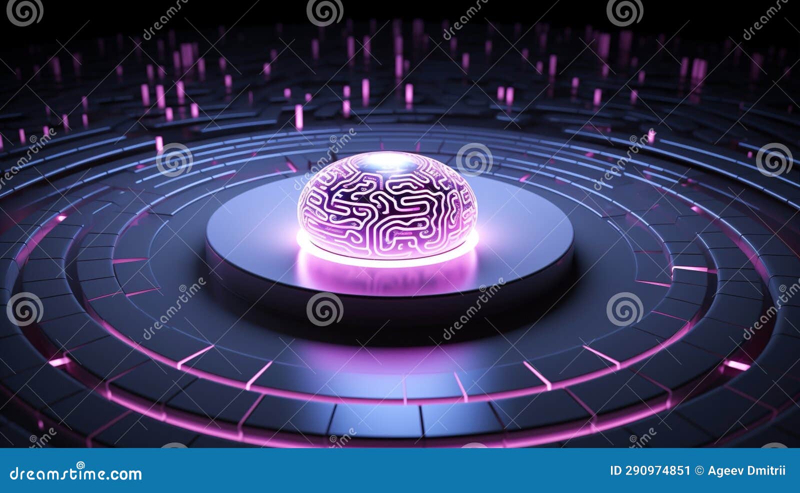 Artificial Science Line Icons Collection. Robotics, Nanotechnology ...