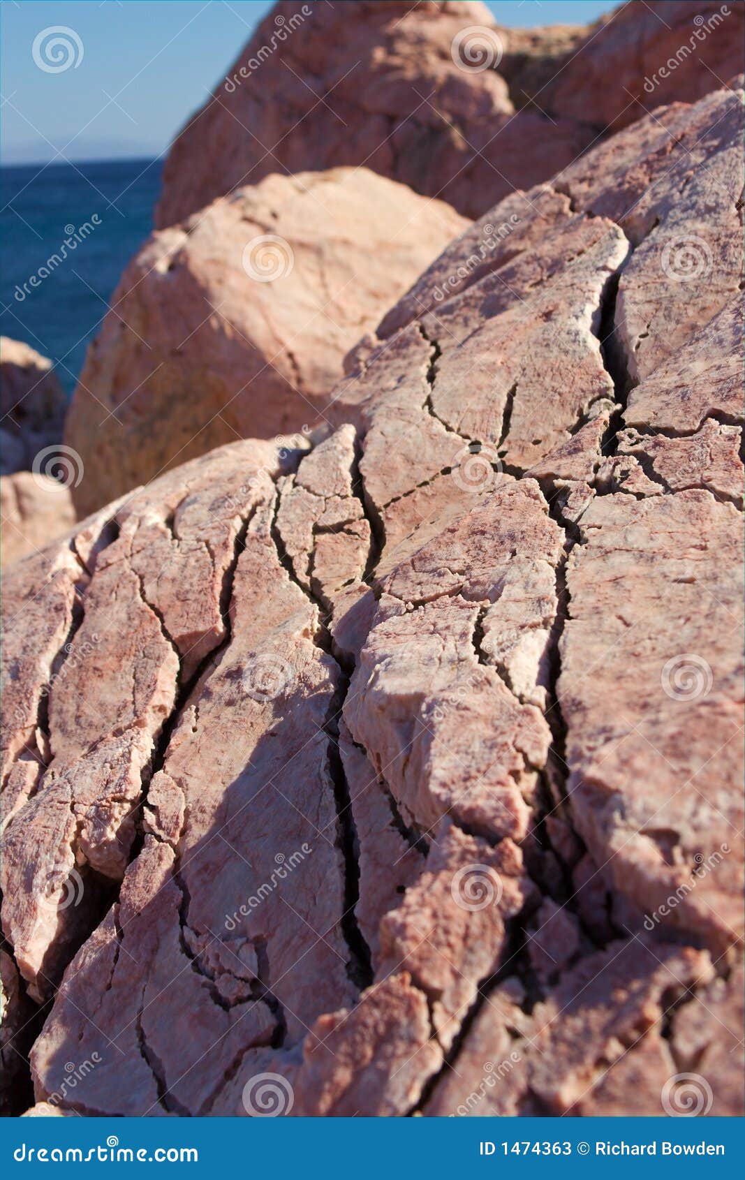 Pink Rocks stock image. Image of rock, stone, abstract - 1474363