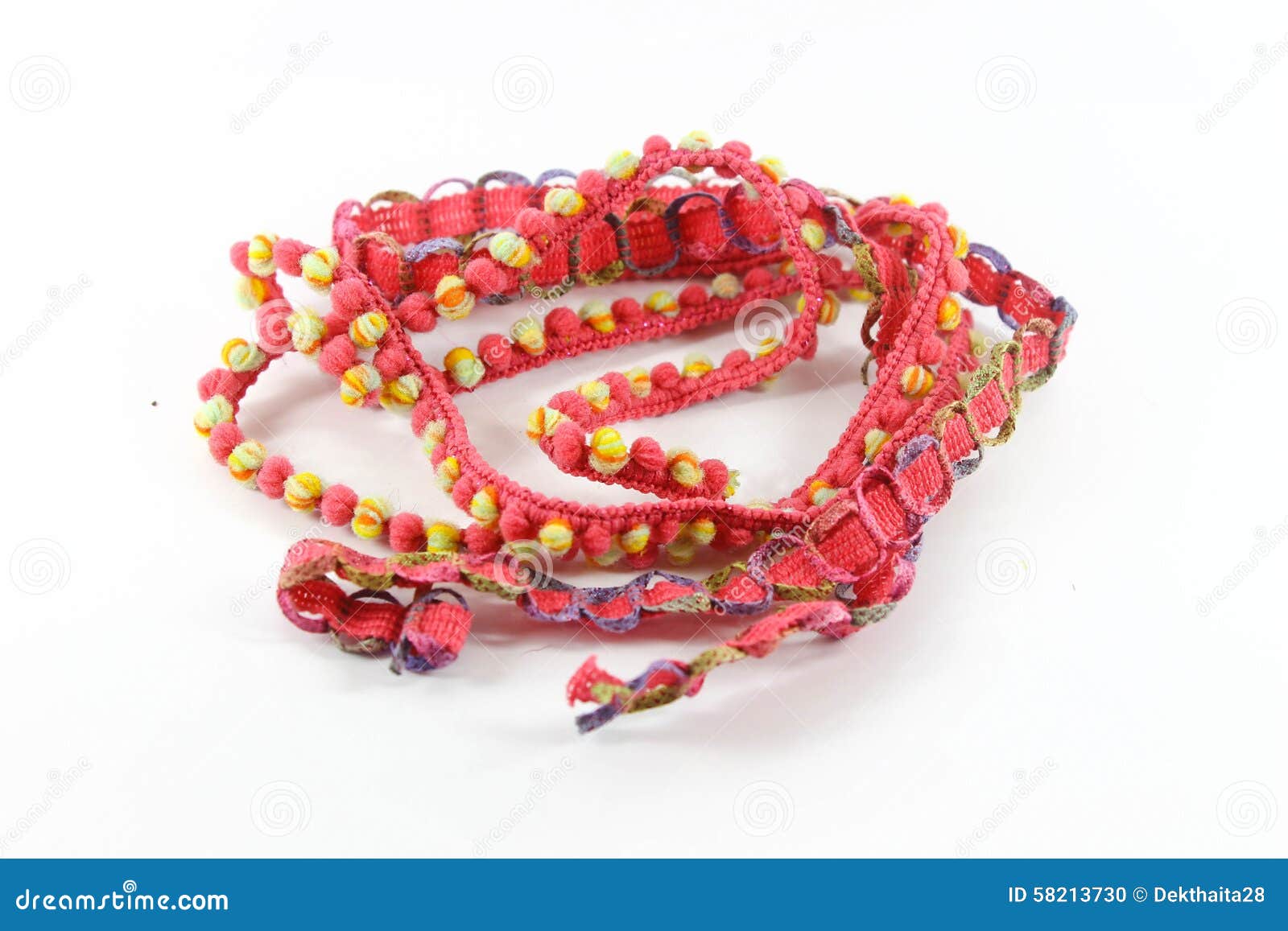 Pink rope stock photo. Image of rope, pink, string, white - 58213730