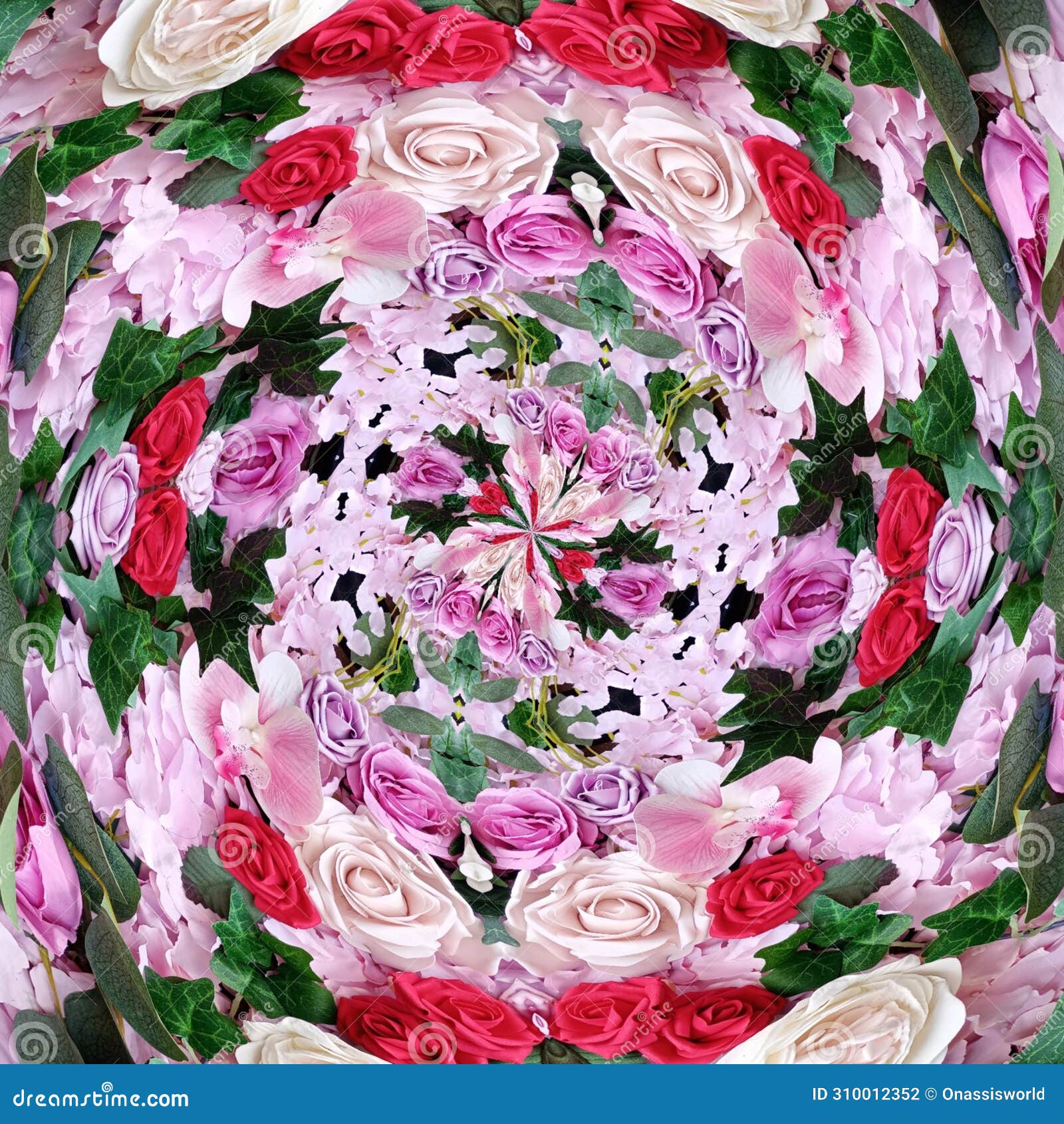 Pink Rose Flowers Abstract Backgrounds Blurs Shapes Stock Photo - Image ...