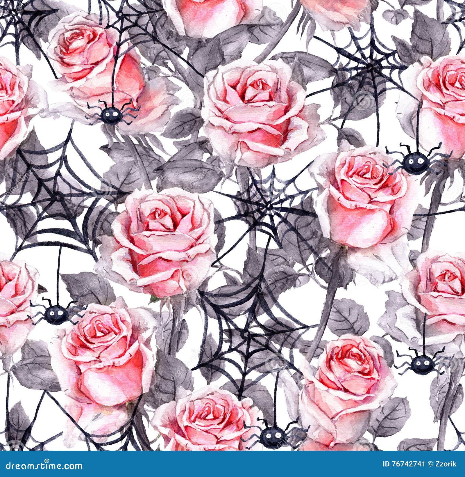 Pink Spiders Cartoon Vector | CartoonDealer.com #15841713