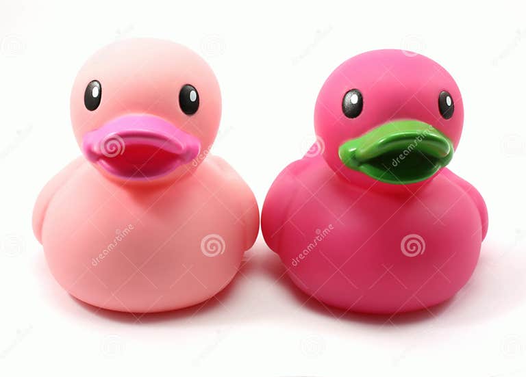 Pink Rubber Ducks stock image. Image of ducky, bathtime - 11408719