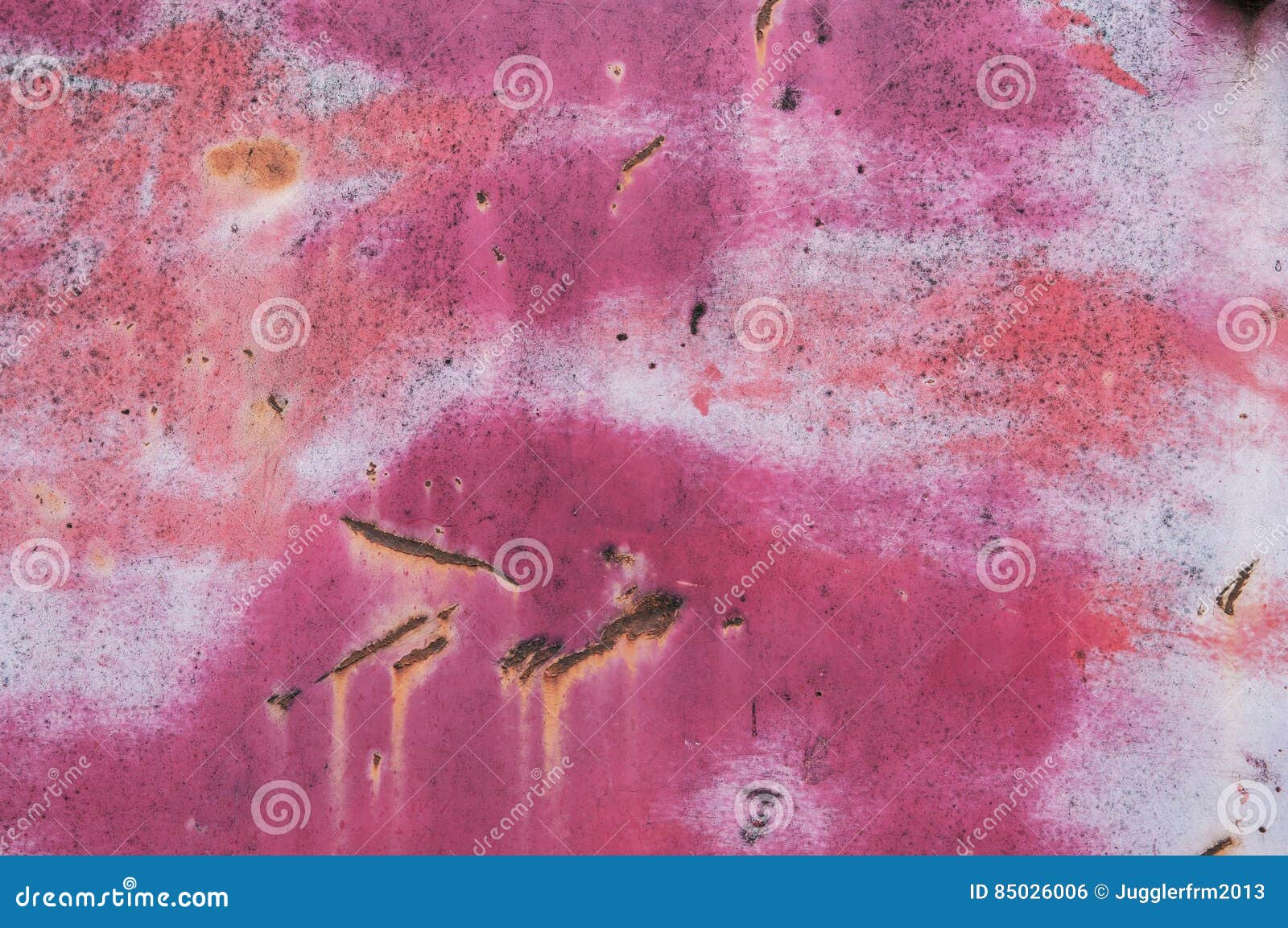 Pink rusty metal surface stock photo. Image of surface - 85026006