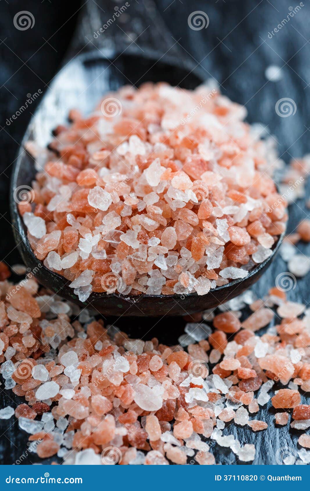 Pink salt stock photo. Image of studio, crystal, himalayan - 37110820