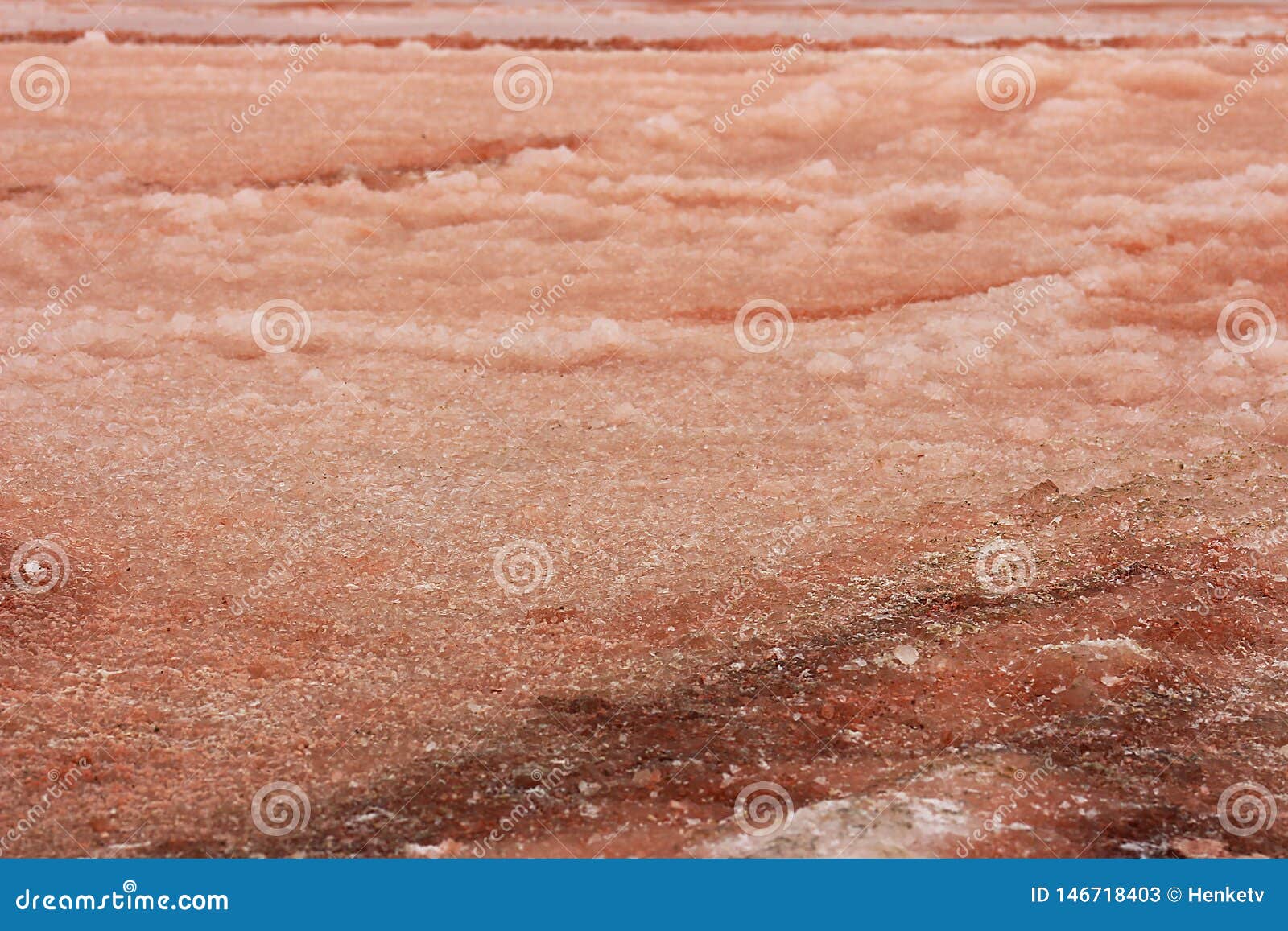 Pink Salt Lake in Namibia stock image. Image of crystals - 146718403