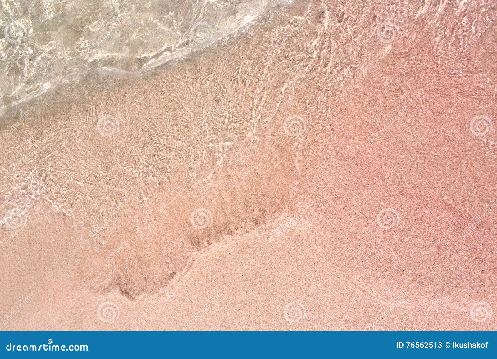 Pink sand on the beach stock image. Image of color, dirt - 76562513