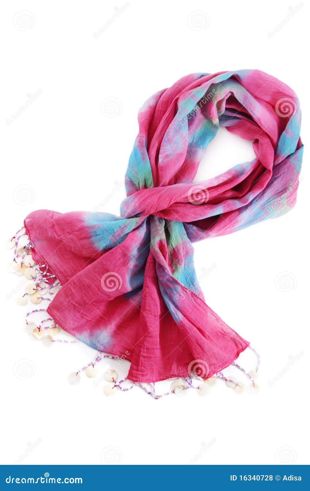 Pink Scarf Texture Stock Photography | CartoonDealer.com #14474756