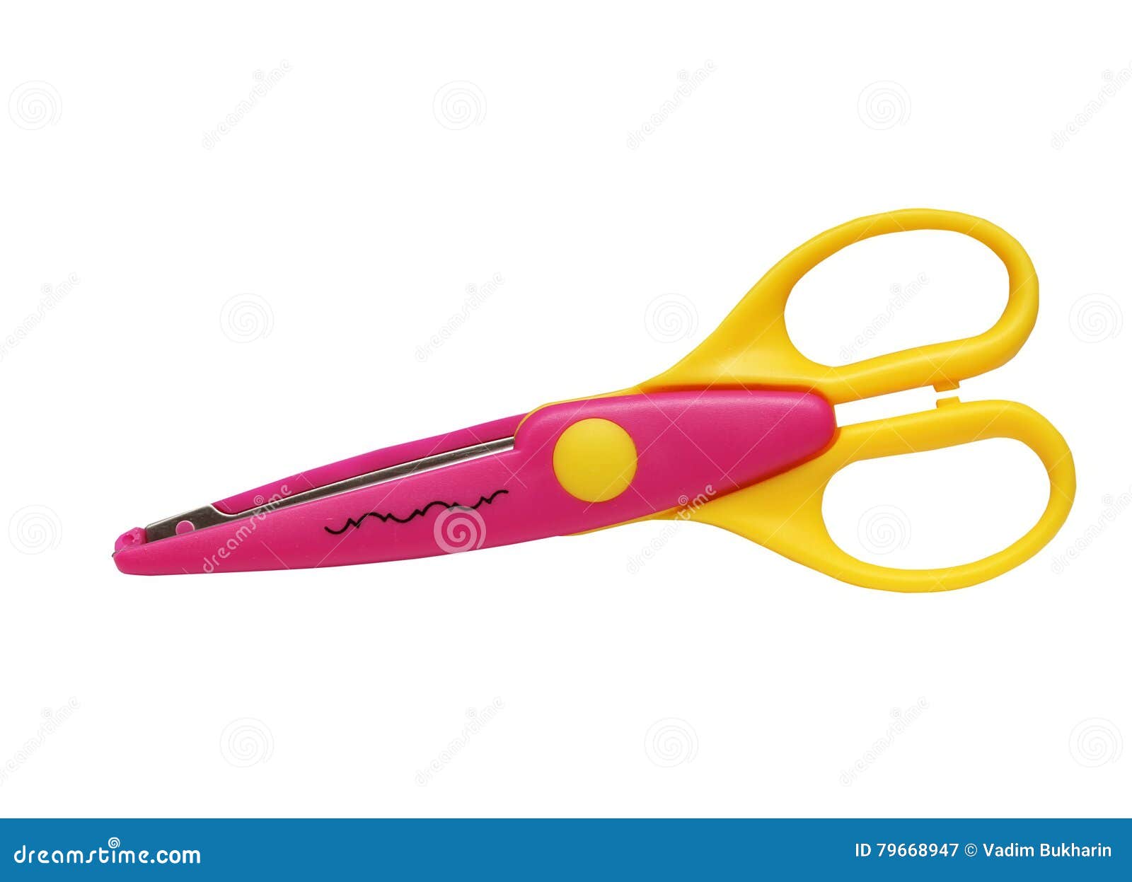 Pink scissors isolated stock image. Image of metal, handle - 79668947