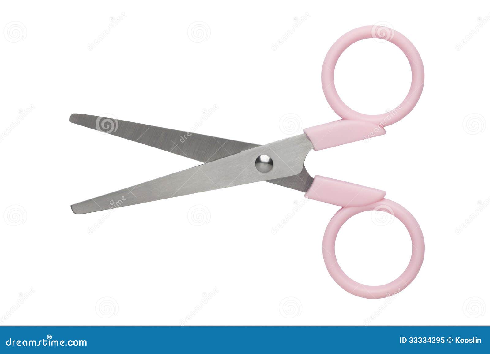 Pink scissors stock image. Image of plastic, handle, steel - 33334395