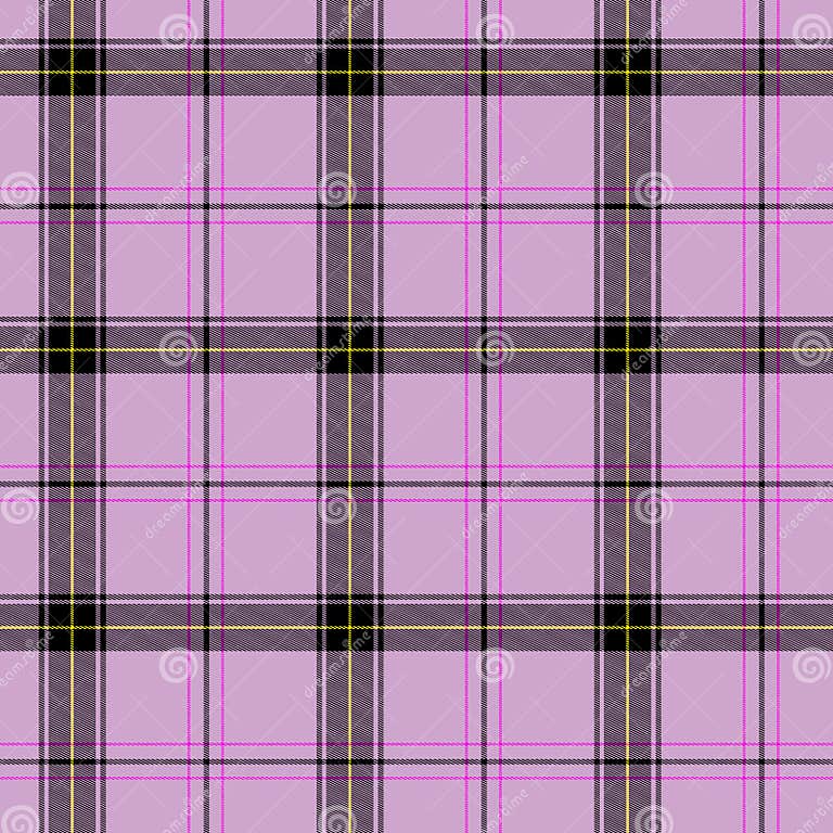 Pink scottish tartan stock illustration. Illustration of highlander ...