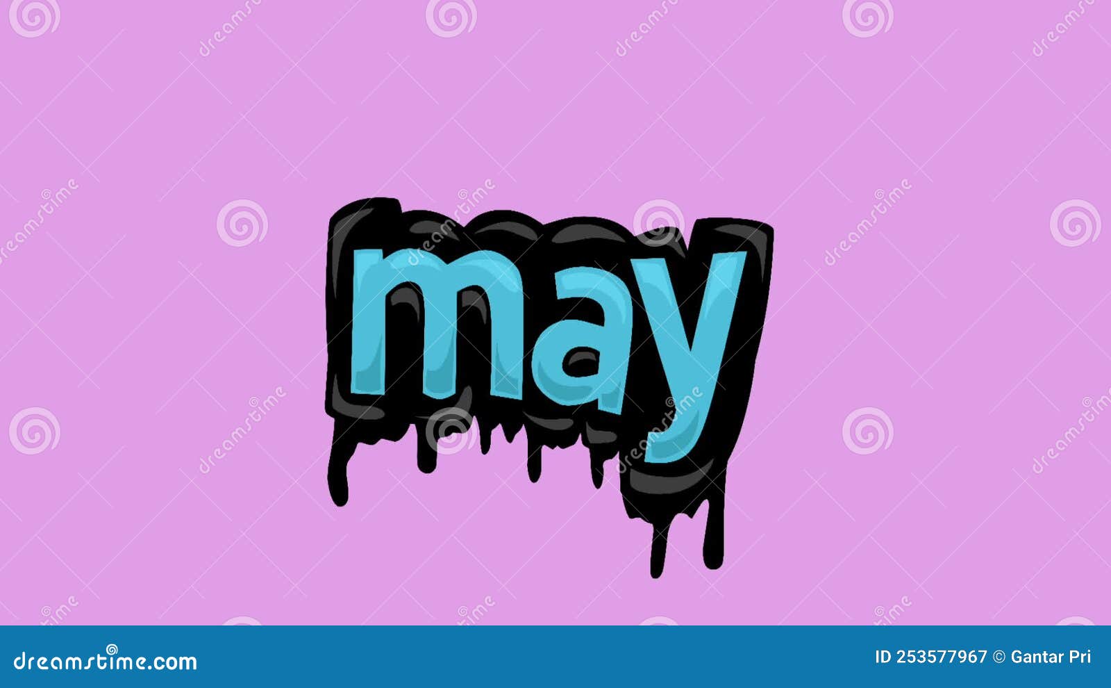 Pink Screen Animation Video Written MAY Stock Video - Video of diary ...