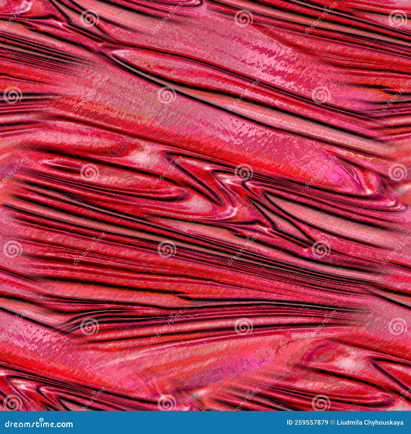 Pink Seamless Abstraction with Patterns and Curved Lines. a Crumpled ...