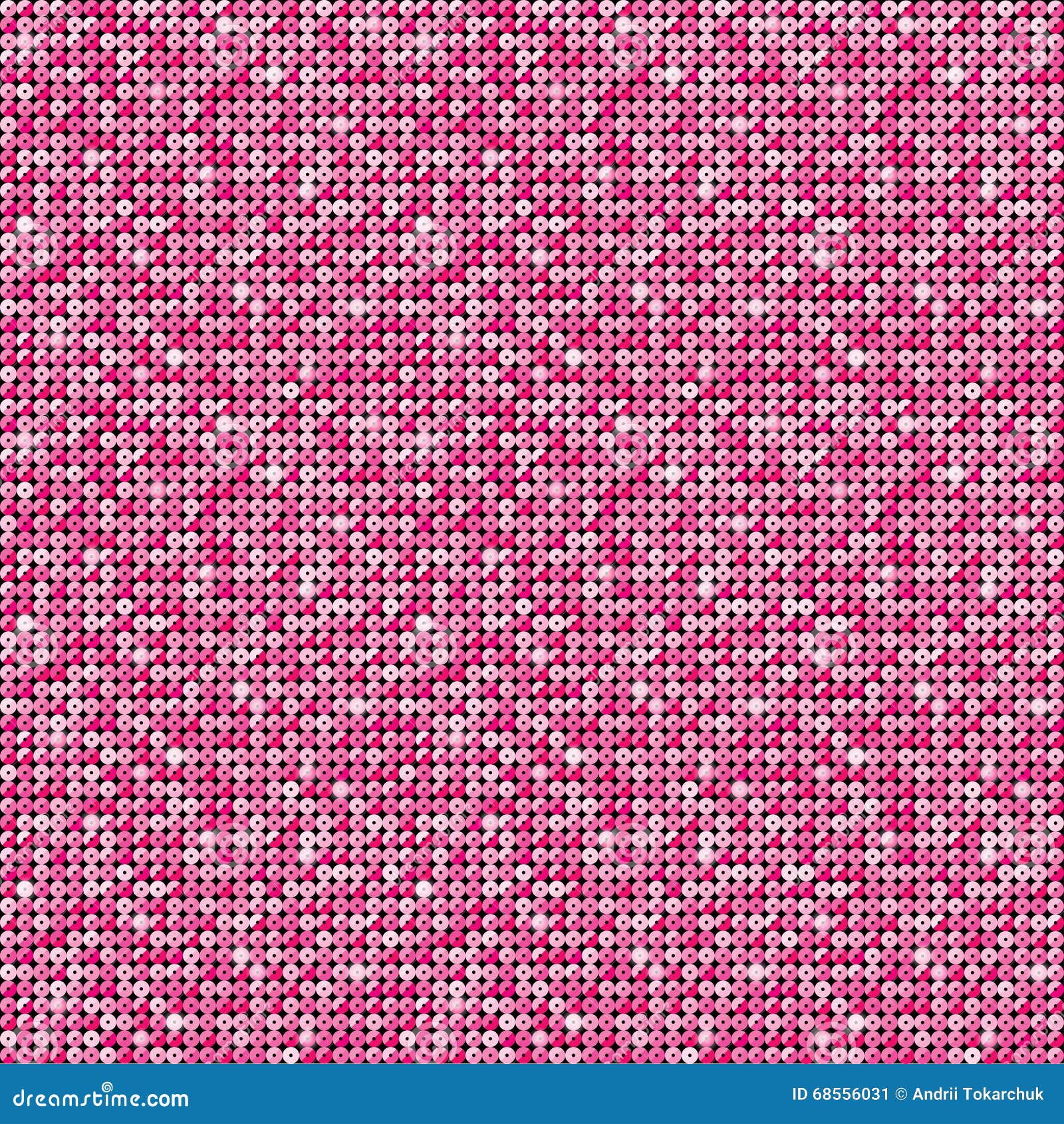 Pink Sequin Background. Square Frame. Eps 10. Stock Vector ...