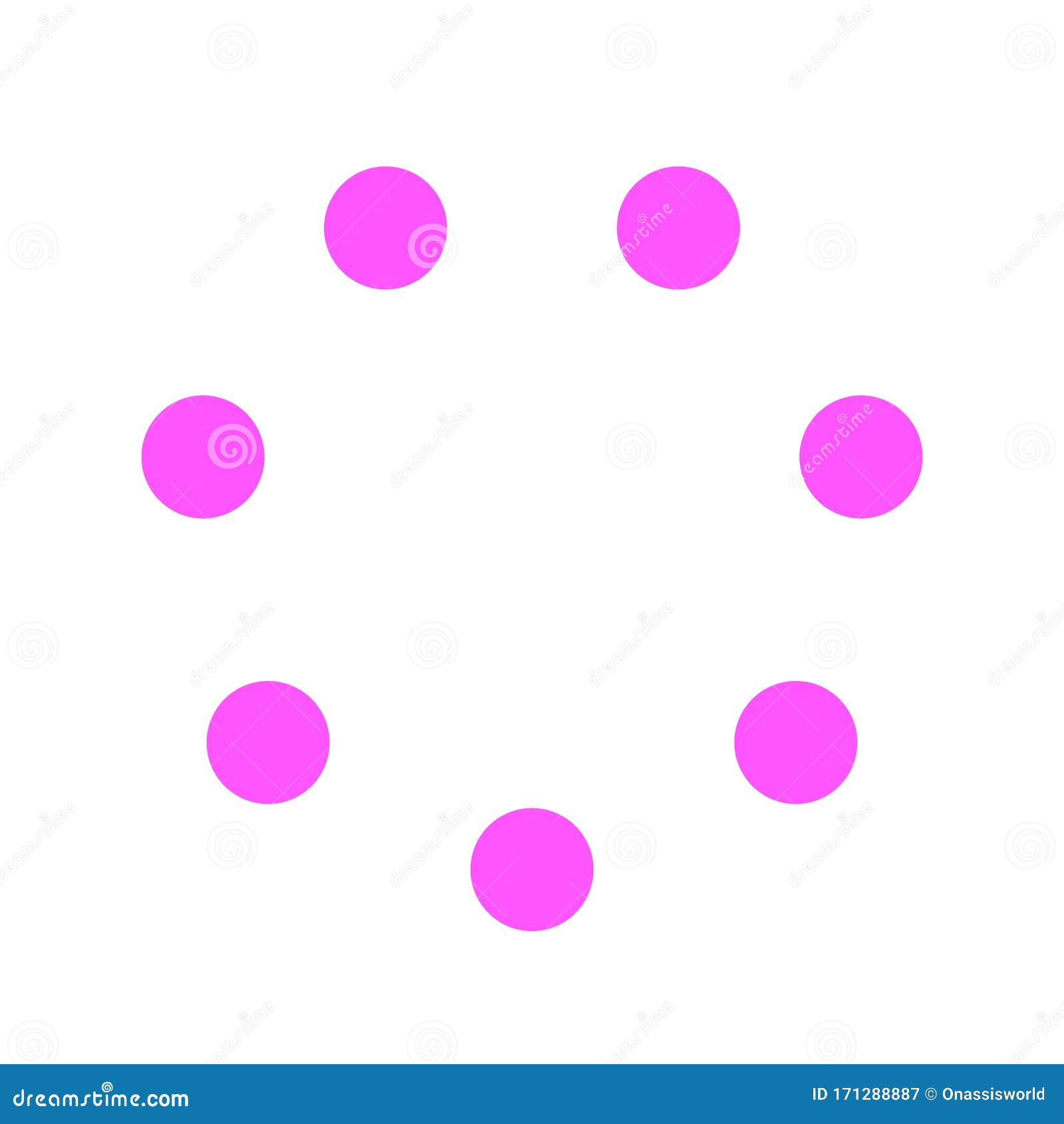 Pink Shapes Color Abstract Background Stock Illustration - Illustration ...