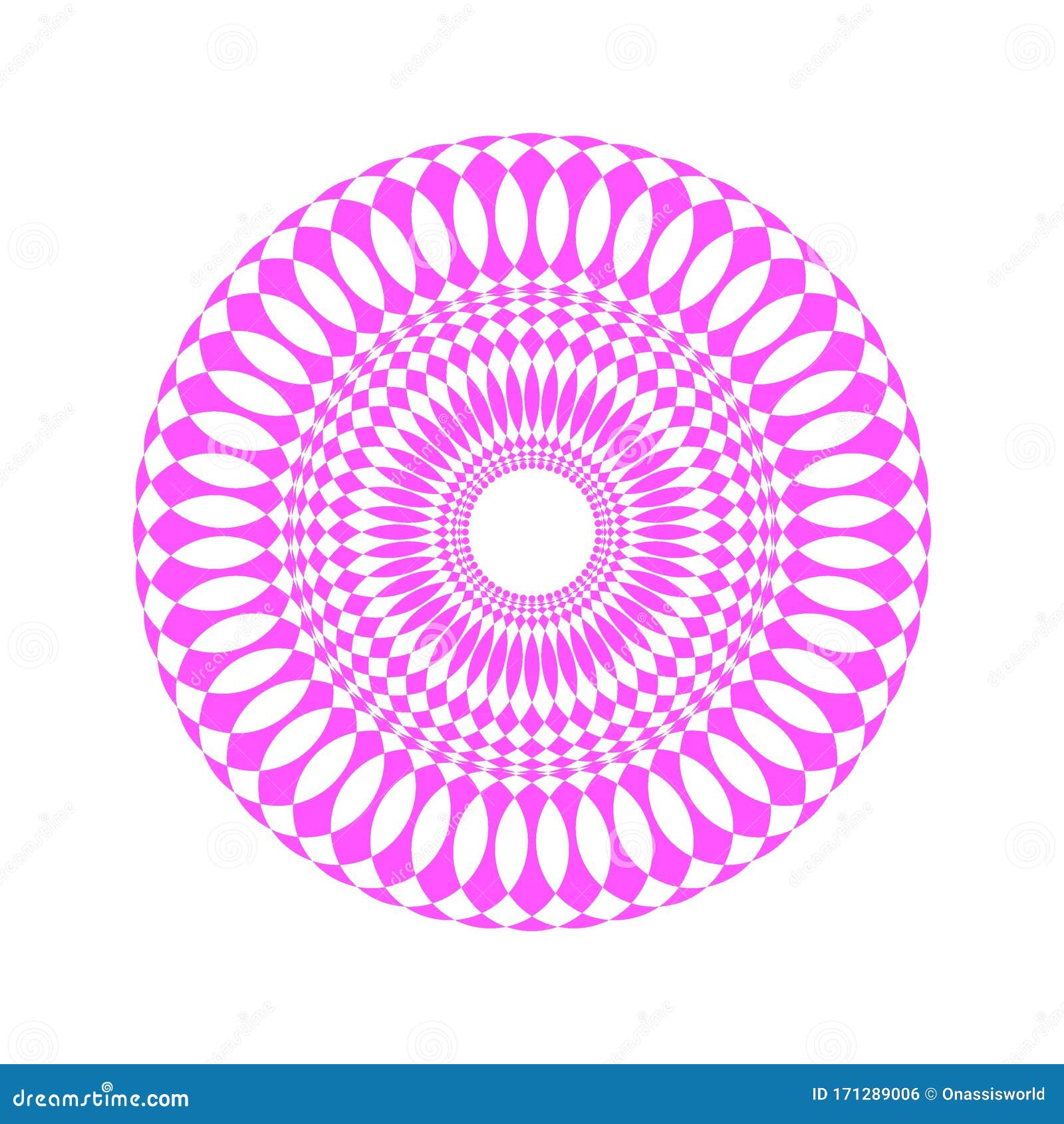Pink Shapes Color Abstract Background Stock Illustration - Illustration ...