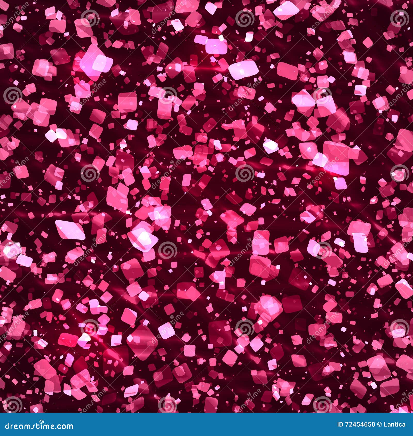 Pink Shining Background. Network Concept Stock Vector - Illustration of ...