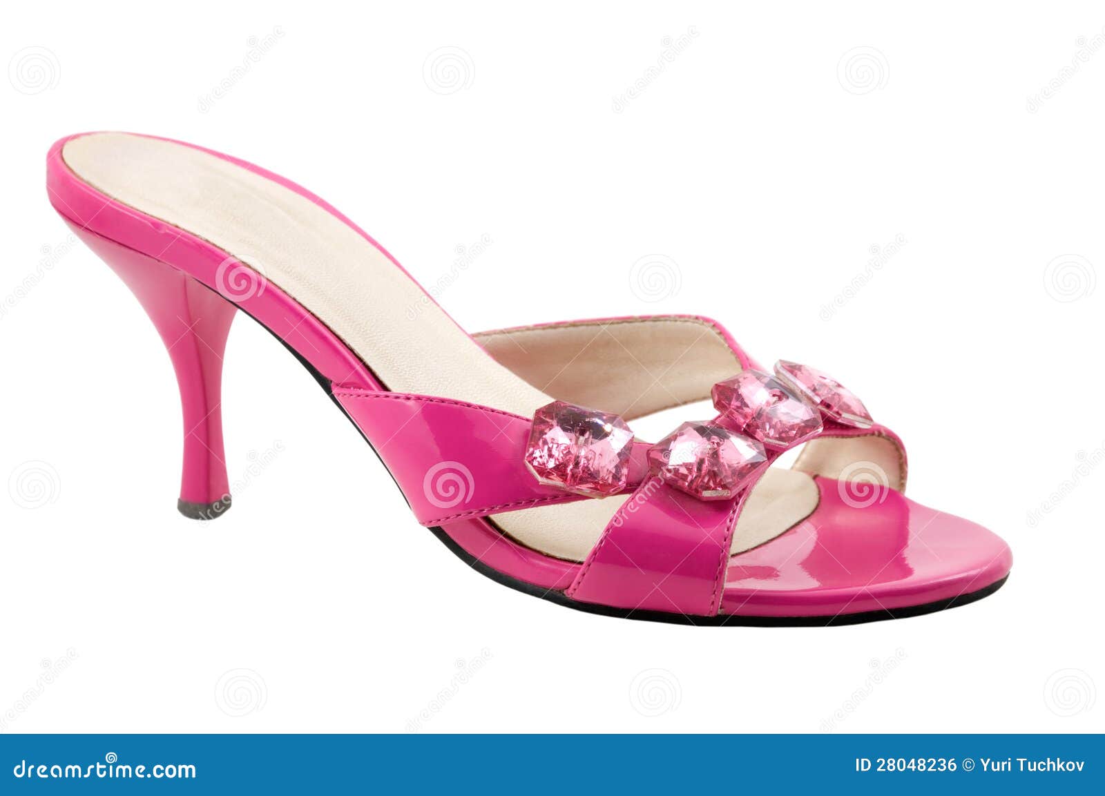 The pink shoe stock photo. Image of elegance, sandal - 28048236