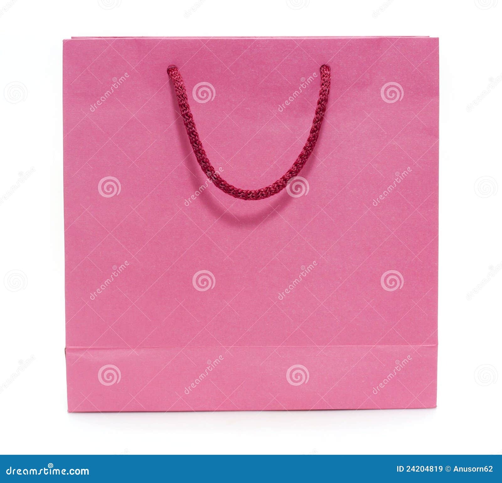Pink shopping bag stock image. Image of present, gift - 24204819