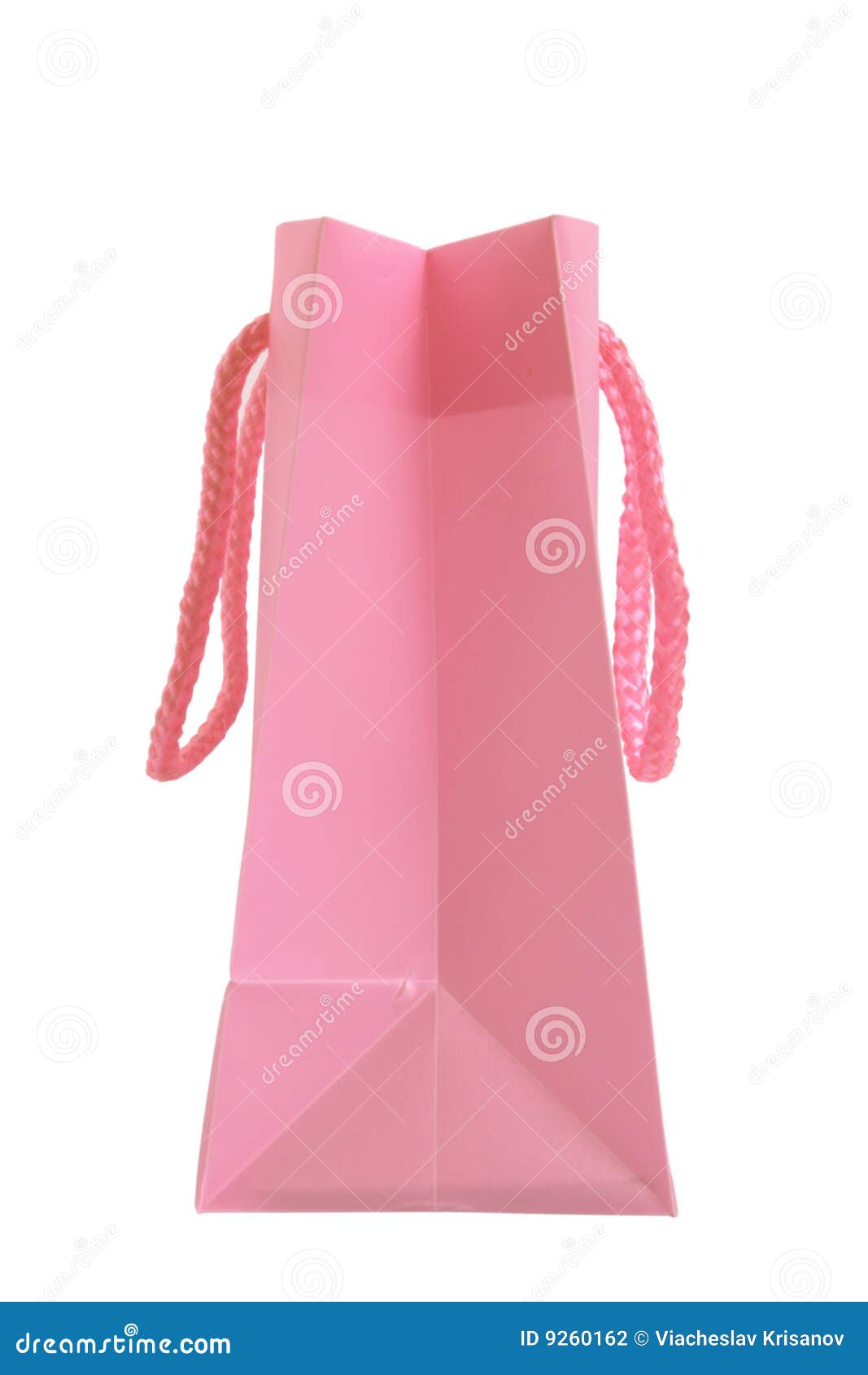 Pink Shopping Bag stock photo. Image of paper, customer - 9260162