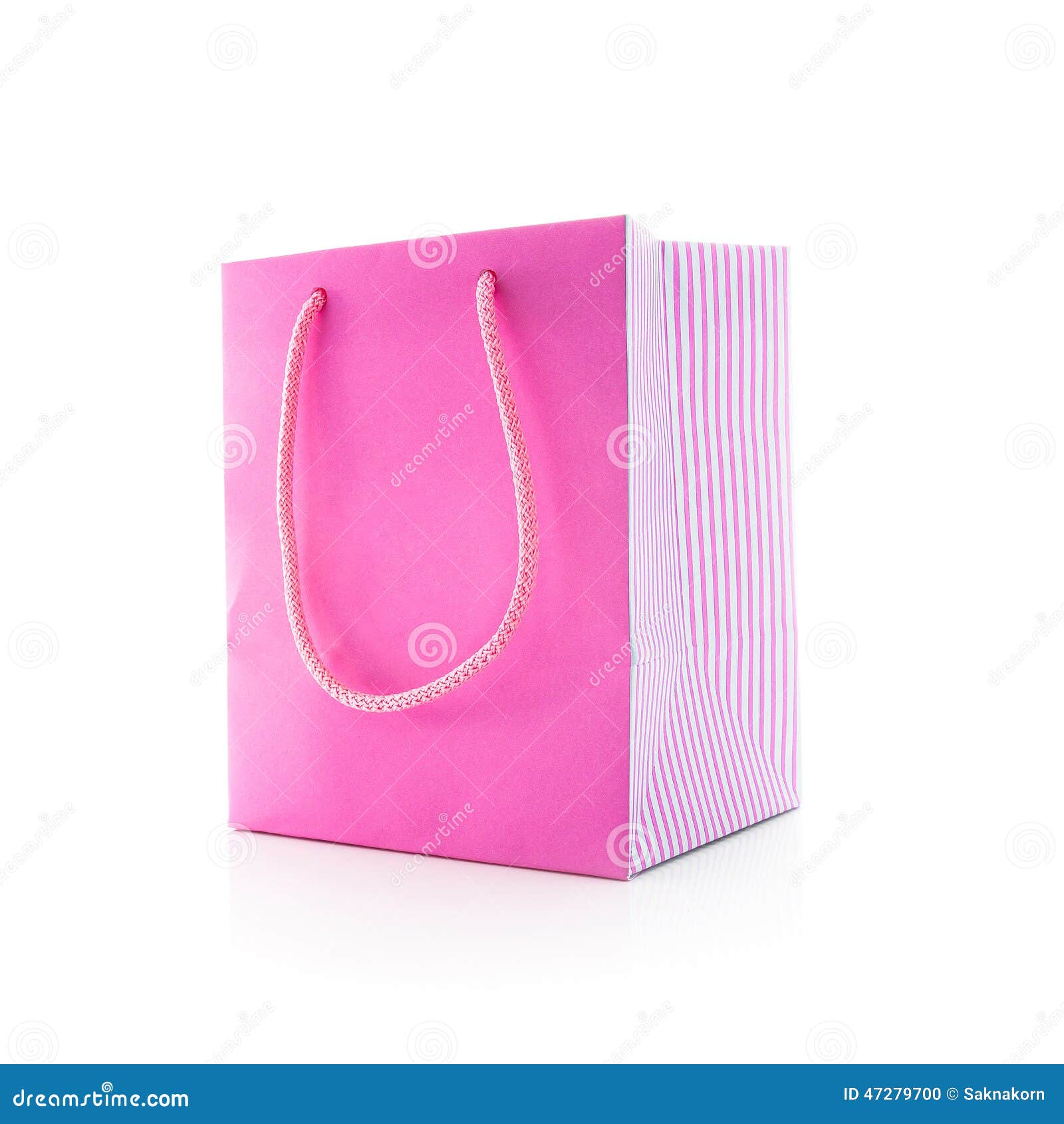 Pink shopping bag stock photo. Image of container, sale - 47279700