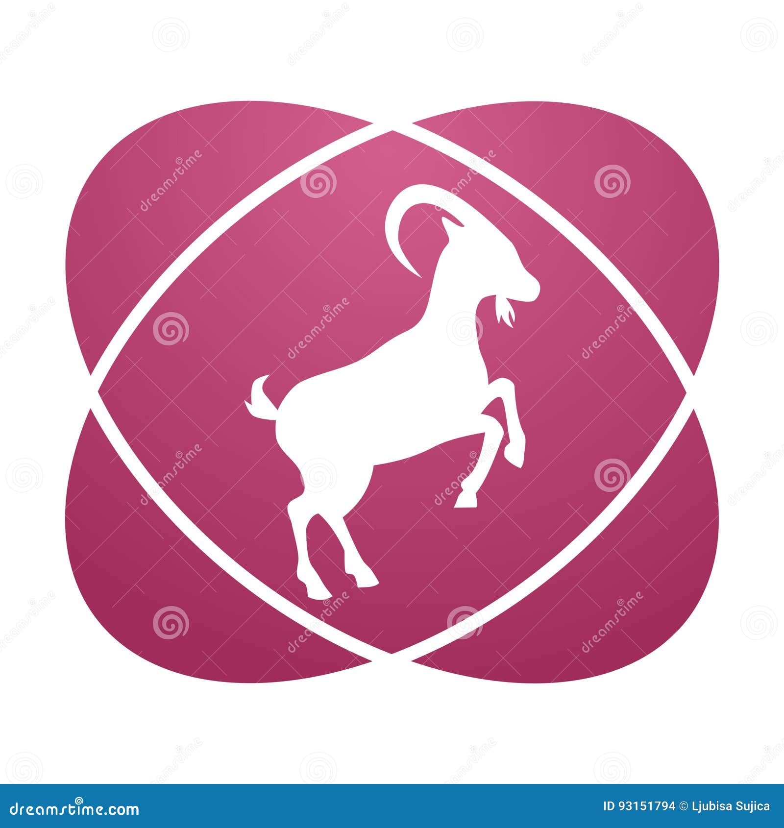 Pink Goat Stock Illustrations – 469 Pink Goat Stock Illustrations ...