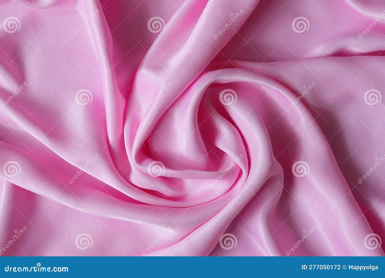 Pink Silk Shiny Fabric, Blank Backdrop Stock Photo - Image of ...