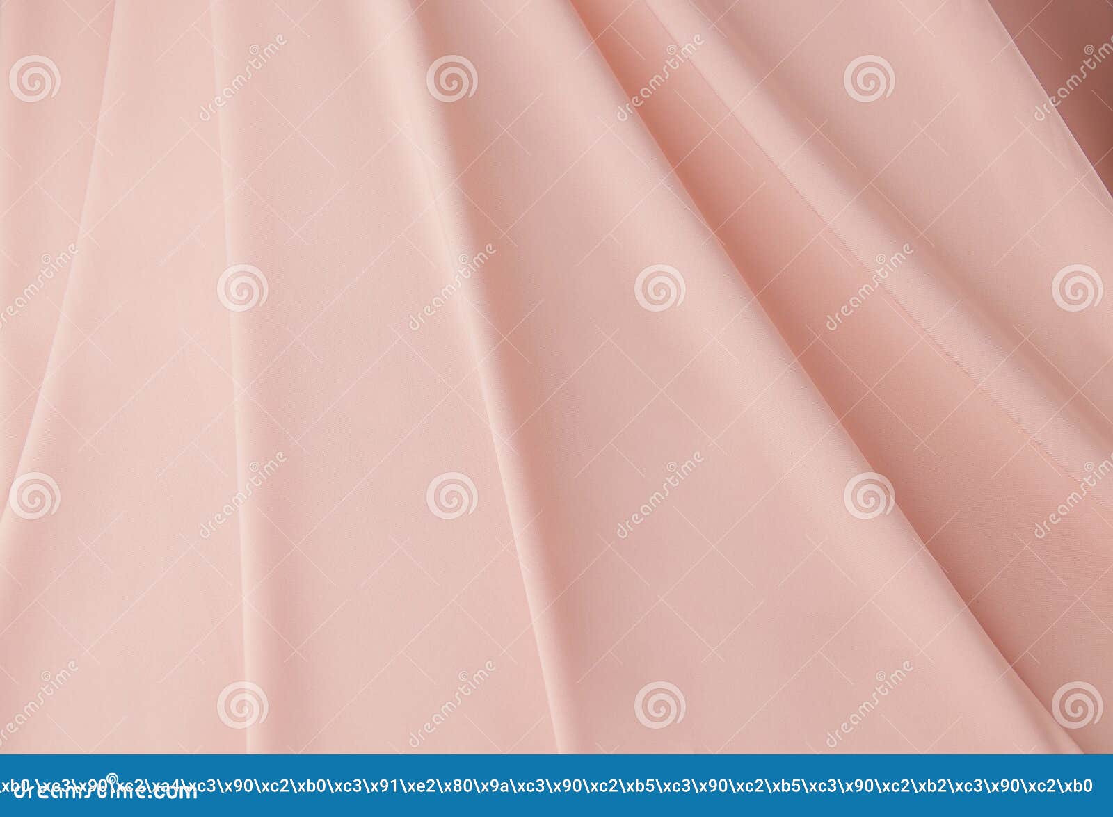 Pink Silk Texture Gathered in Folds. Stock Photo - Image of nature ...