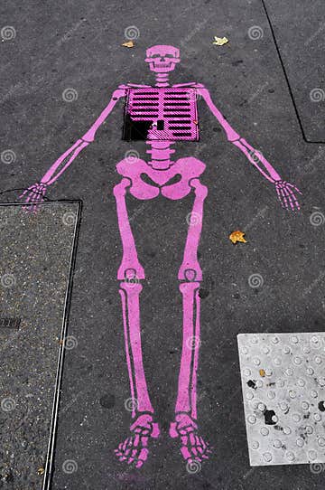 Pink skeleton editorial stock image. Image of bone, texture - 20910814