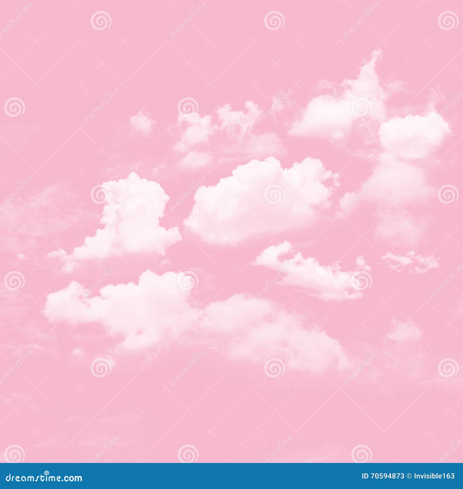 Pink sky and cloudy stock image. Image of sweet, blue - 70594873