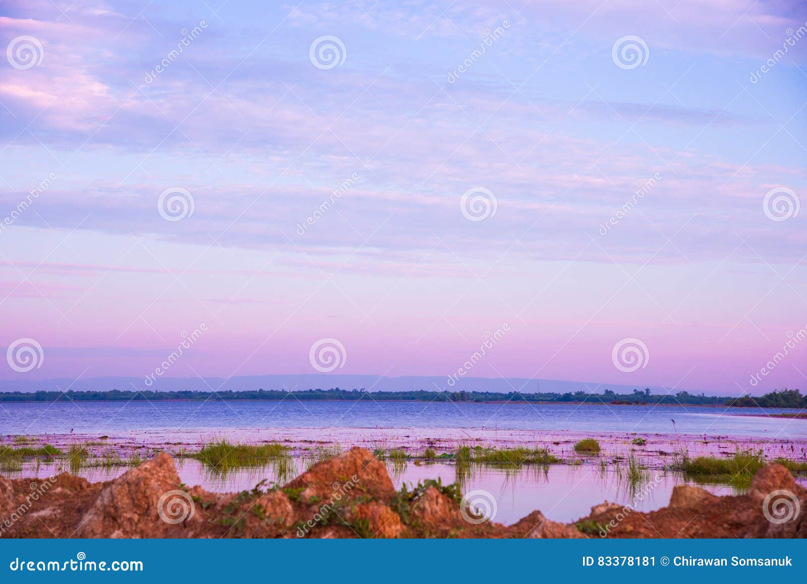 Pink sky Sunset stock image. Image of high, dusk, skylight - 83378181
