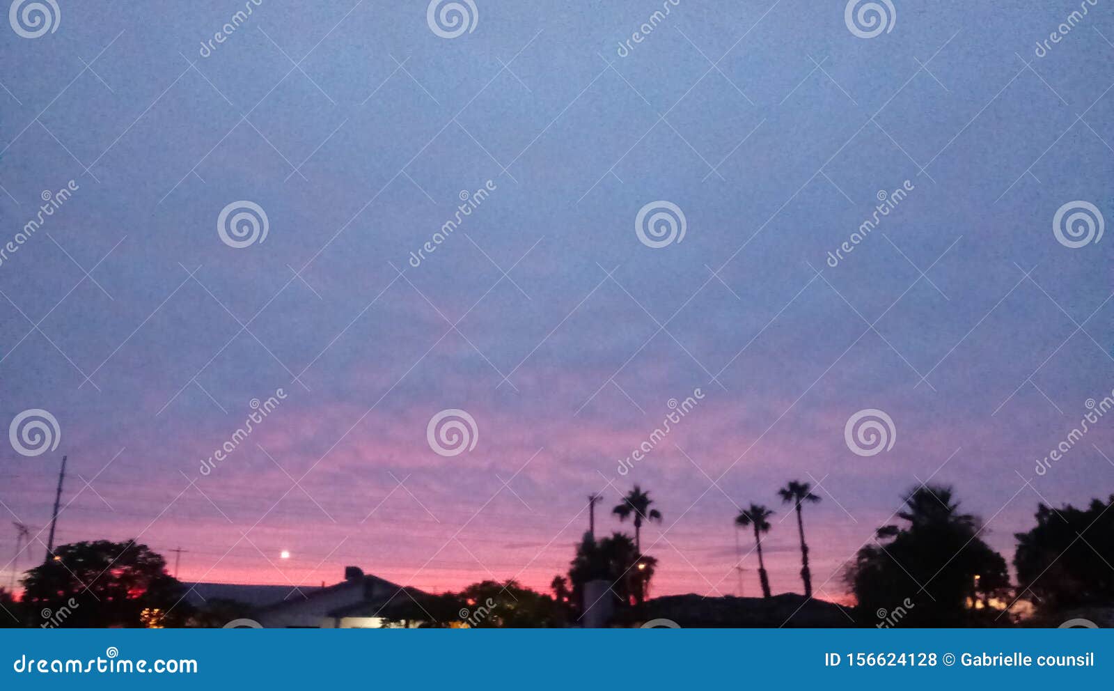 Pink sky sunset texas stock photo. Image of pink, texas - 156624128
