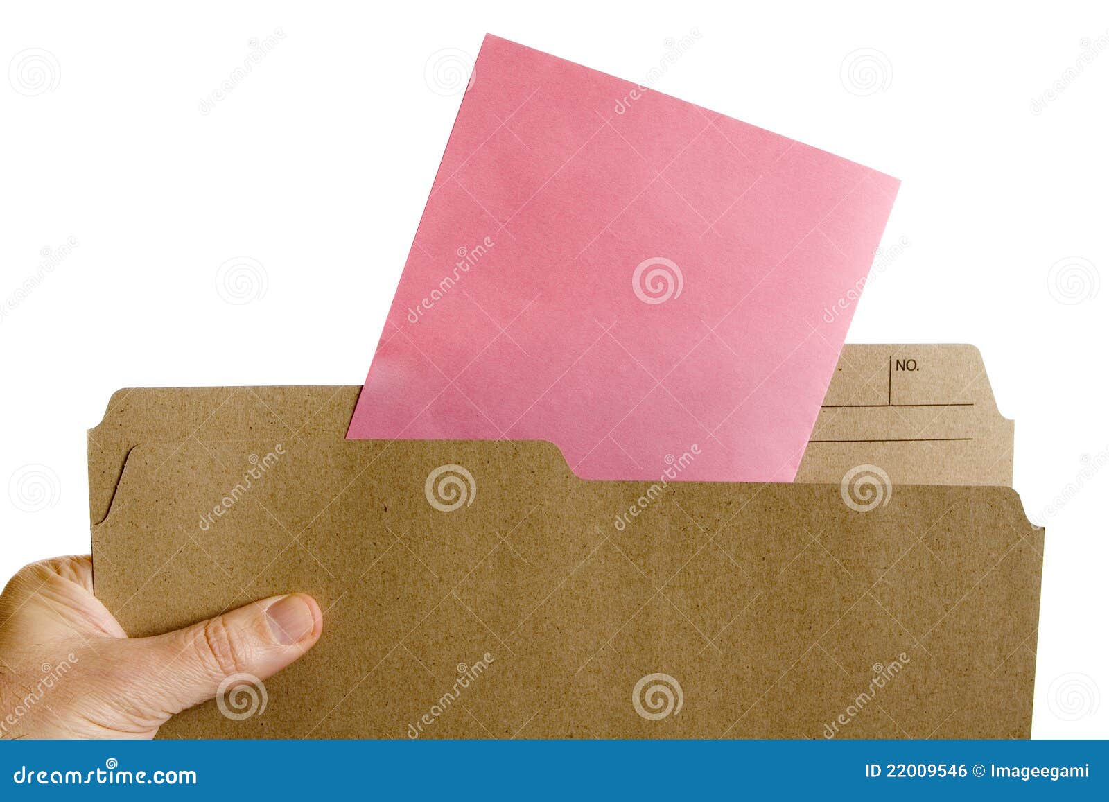 Pink slip layoff notice stock photo. Image of folder - 22009546