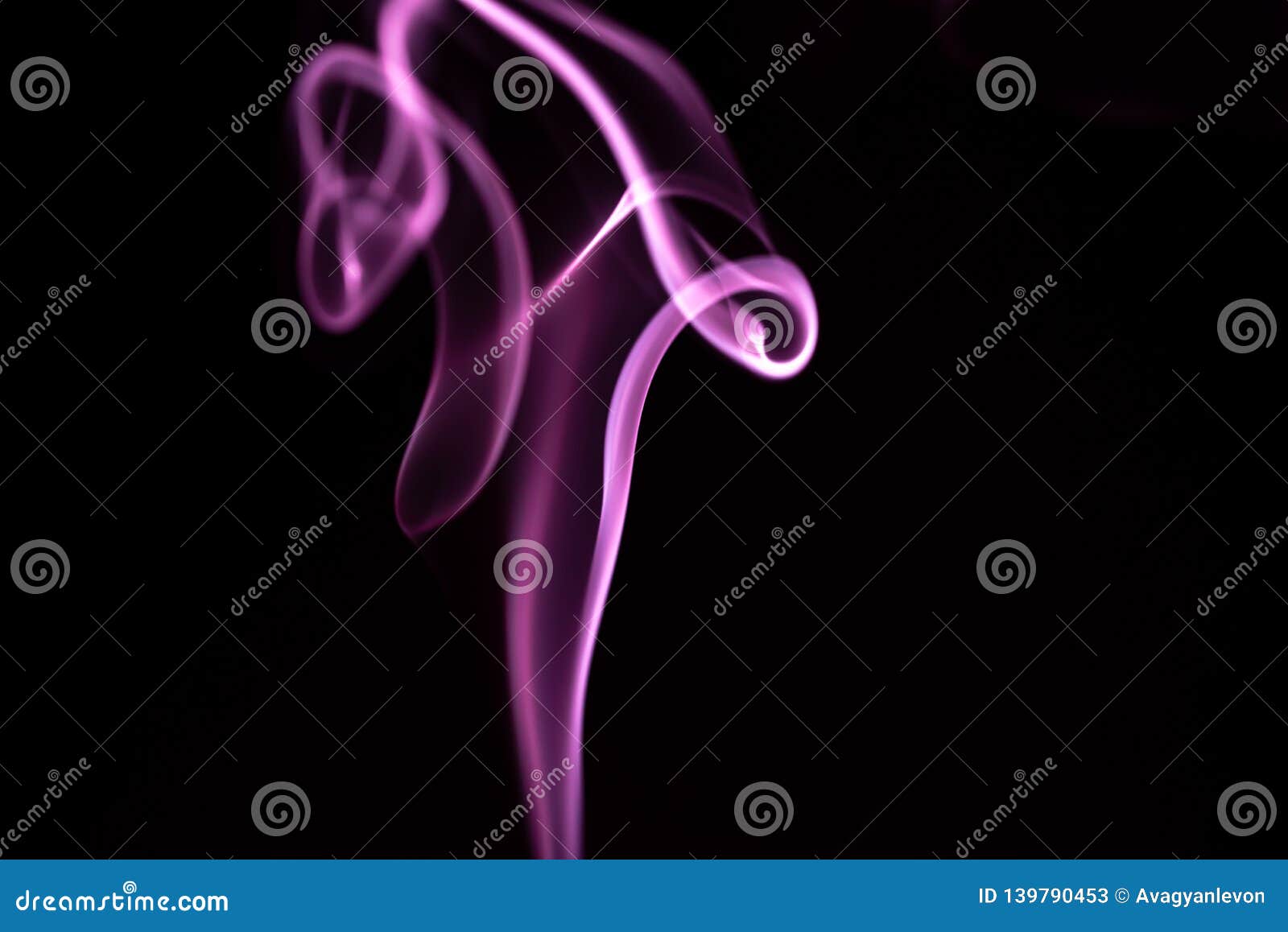 Pink Smoke Effect stock image. Image of curve, transparent - 139790453