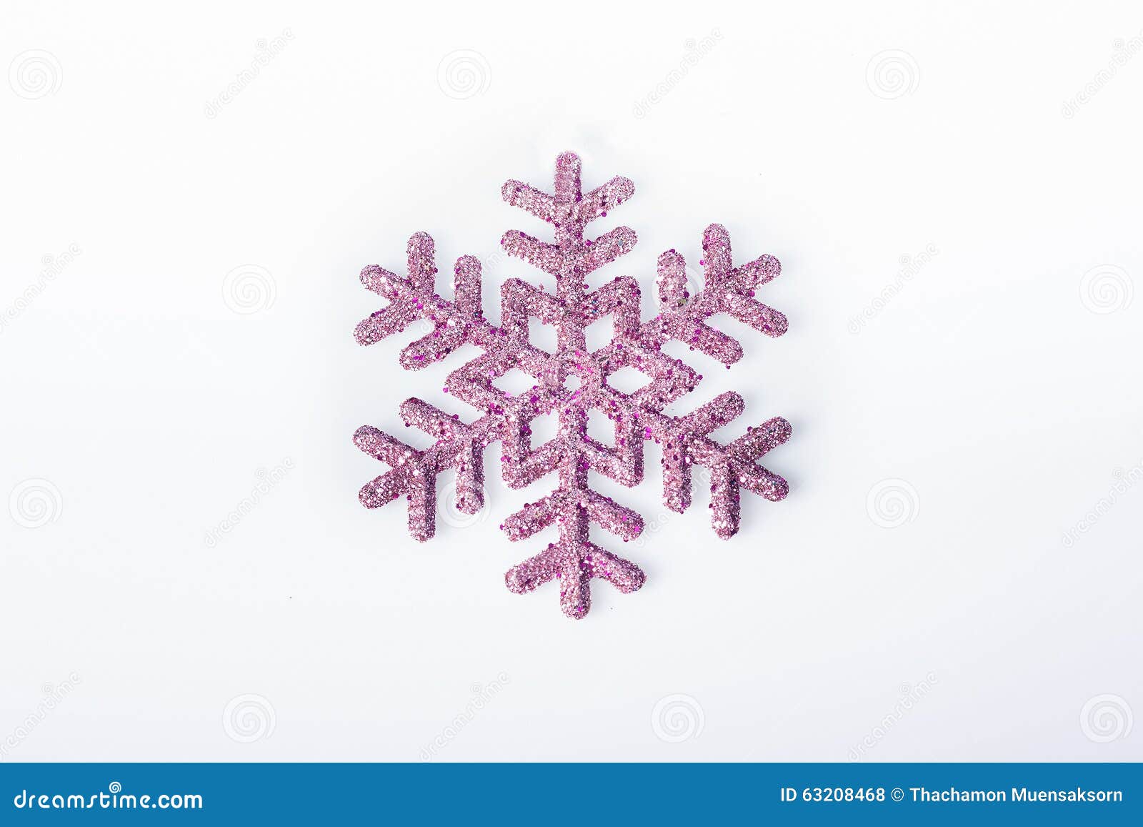 Pink snowflakes stock photo. Image of beauty, frozen - 63208468