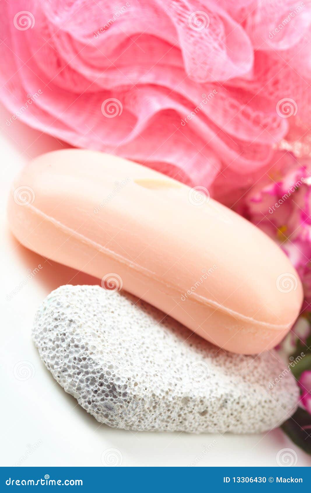 Pink soap stock photo. Image of pink, soap, cloth, treatment - 13306430