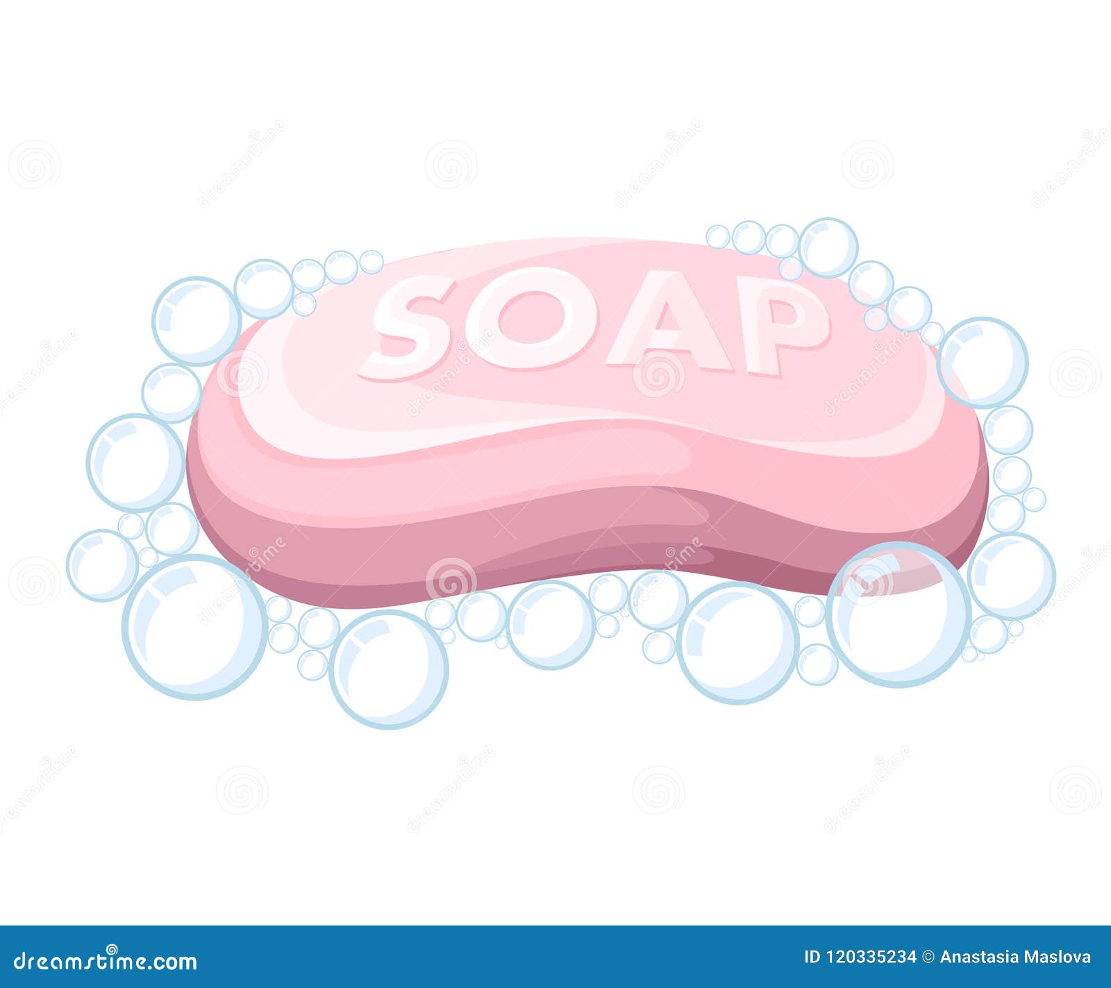 Pink Soap Bar. Soap Bubbles. Colorful Bath Icon Stock Illustration ... Pink Soap Bar. Soap Bubbles. Colorful Bath Icon Stock Illustration ...