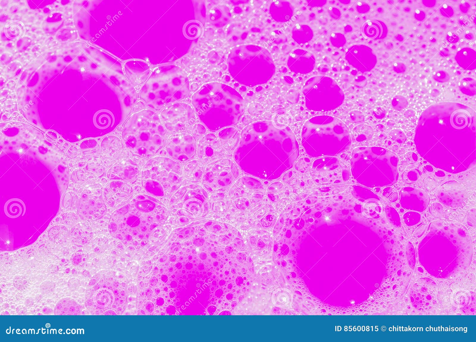 Pink Soap Bubbles for a Background Stock Illustration - Illustration of ...