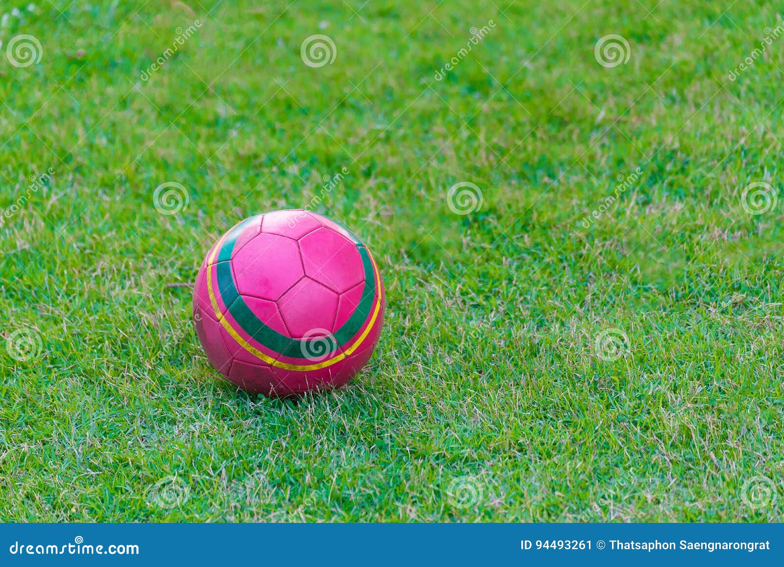 Pink Soccer Ball Border Stock Image | CartoonDealer.com #17041987