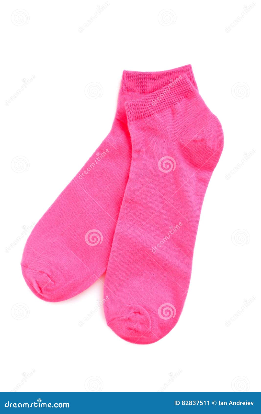 Pink socks stock image. Image of child, isolated, little - 82837511