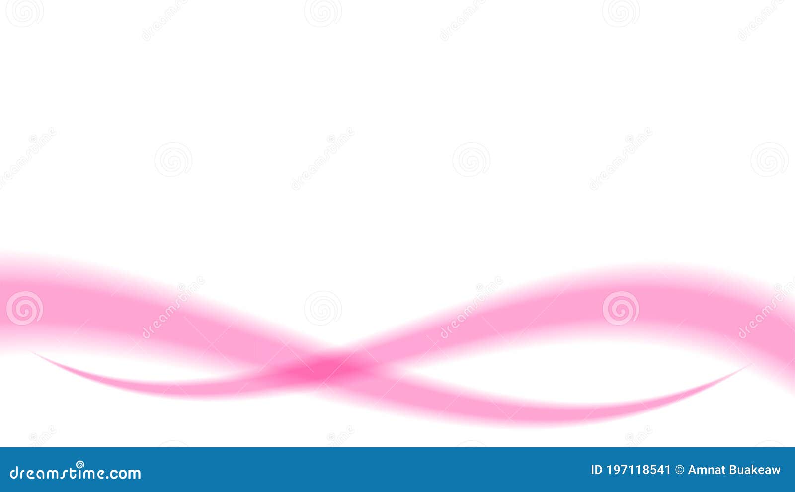 Pink Soft Wave Shape Graphic on White Background, Abstract Pink Graphic ...