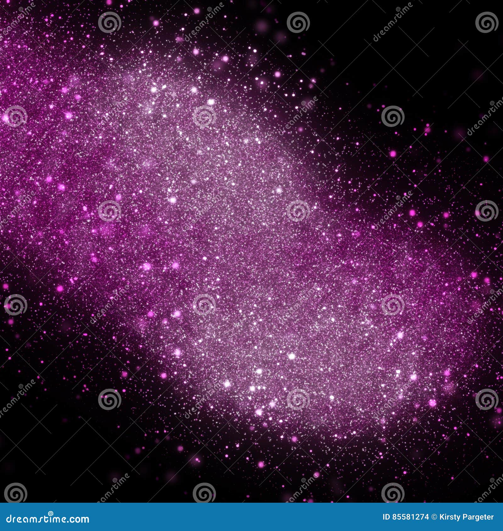 Pink Sparkle Lights Background Stock Illustration - Illustration of ...