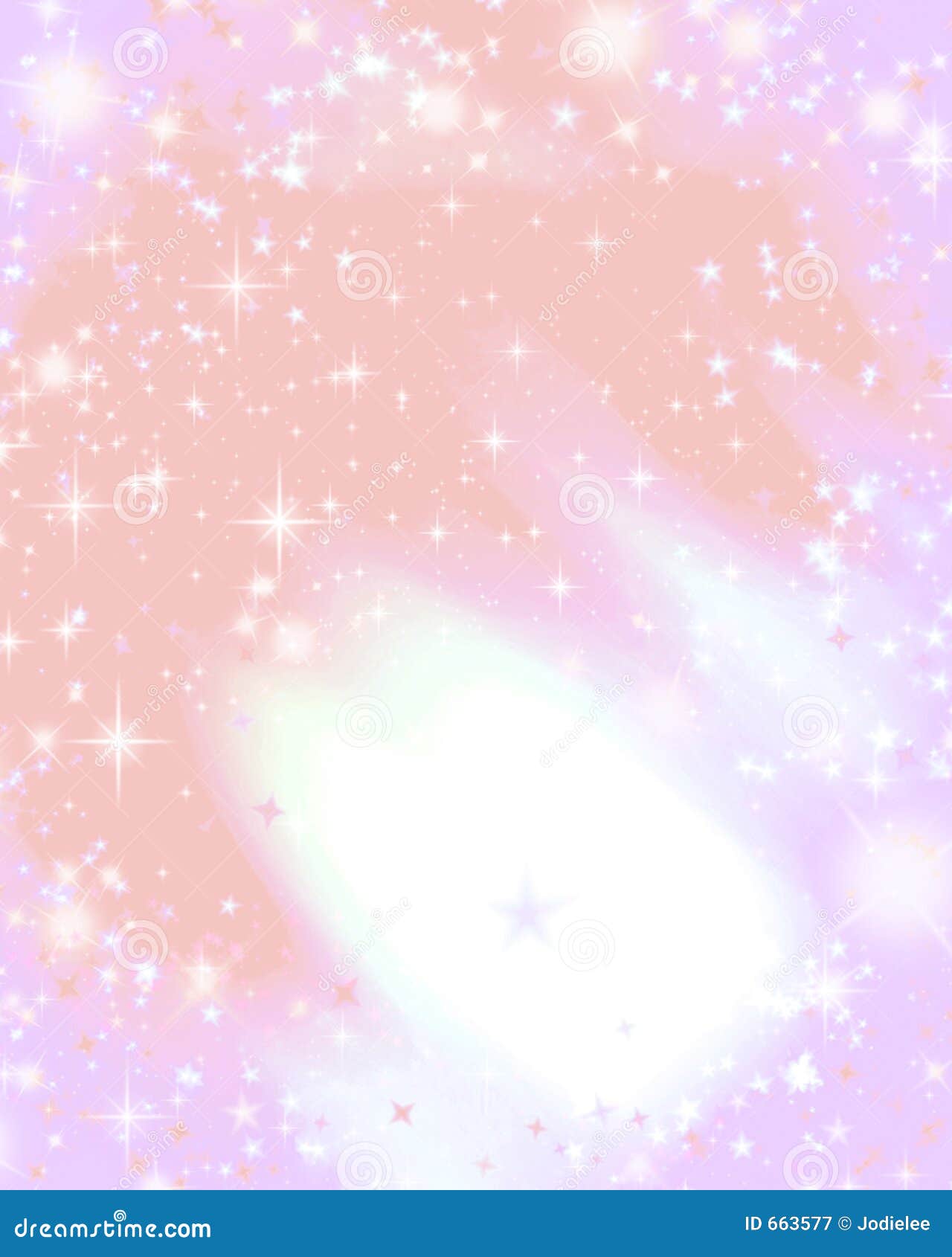 Pink Sparkle Star Background Royalty Free Stock Photography - Image: 663577