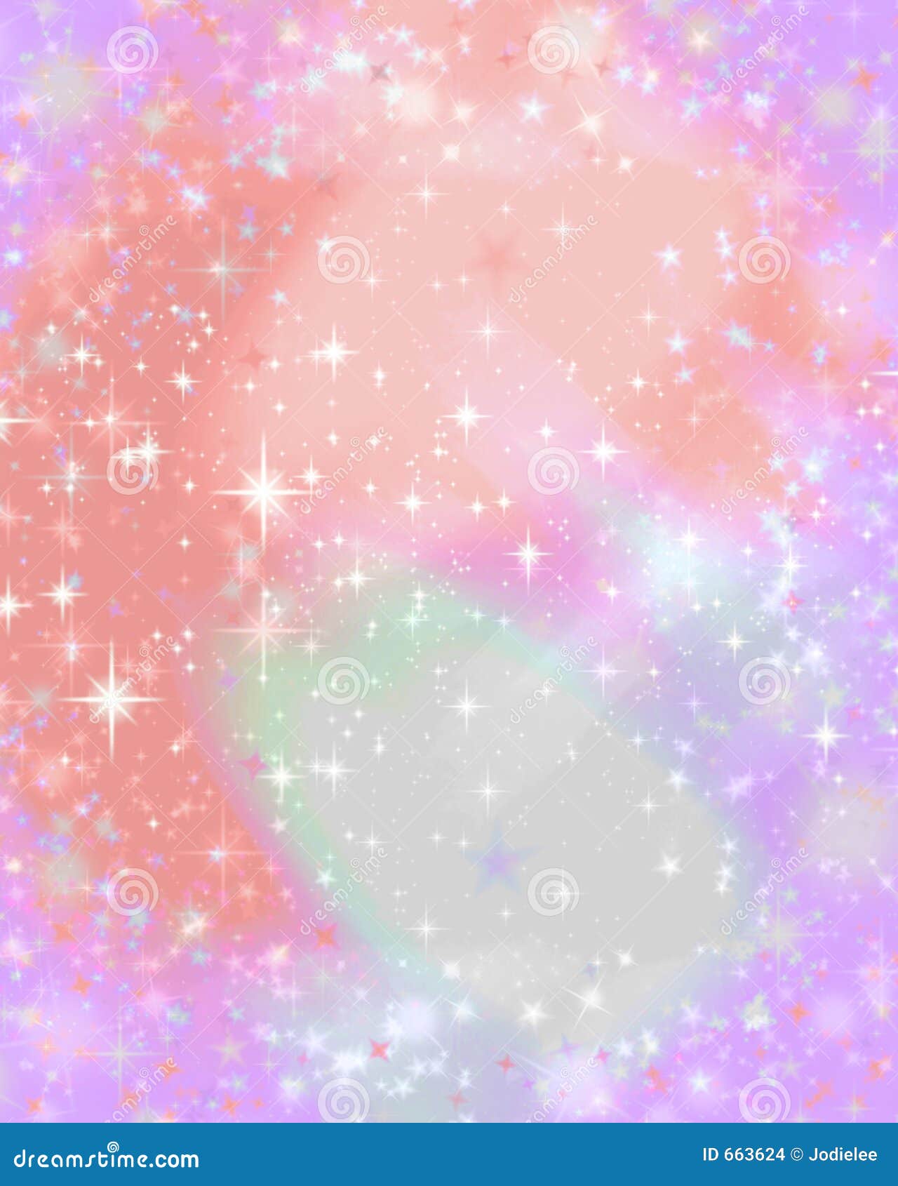 Pink Sparkle Starry Background Stock Illustration - Illustration of ...